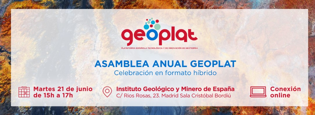 Asamblea anual GEOPLAT 2022 – 21 de Junio (web) | PiensaGeotermia - Noticias de energía ...